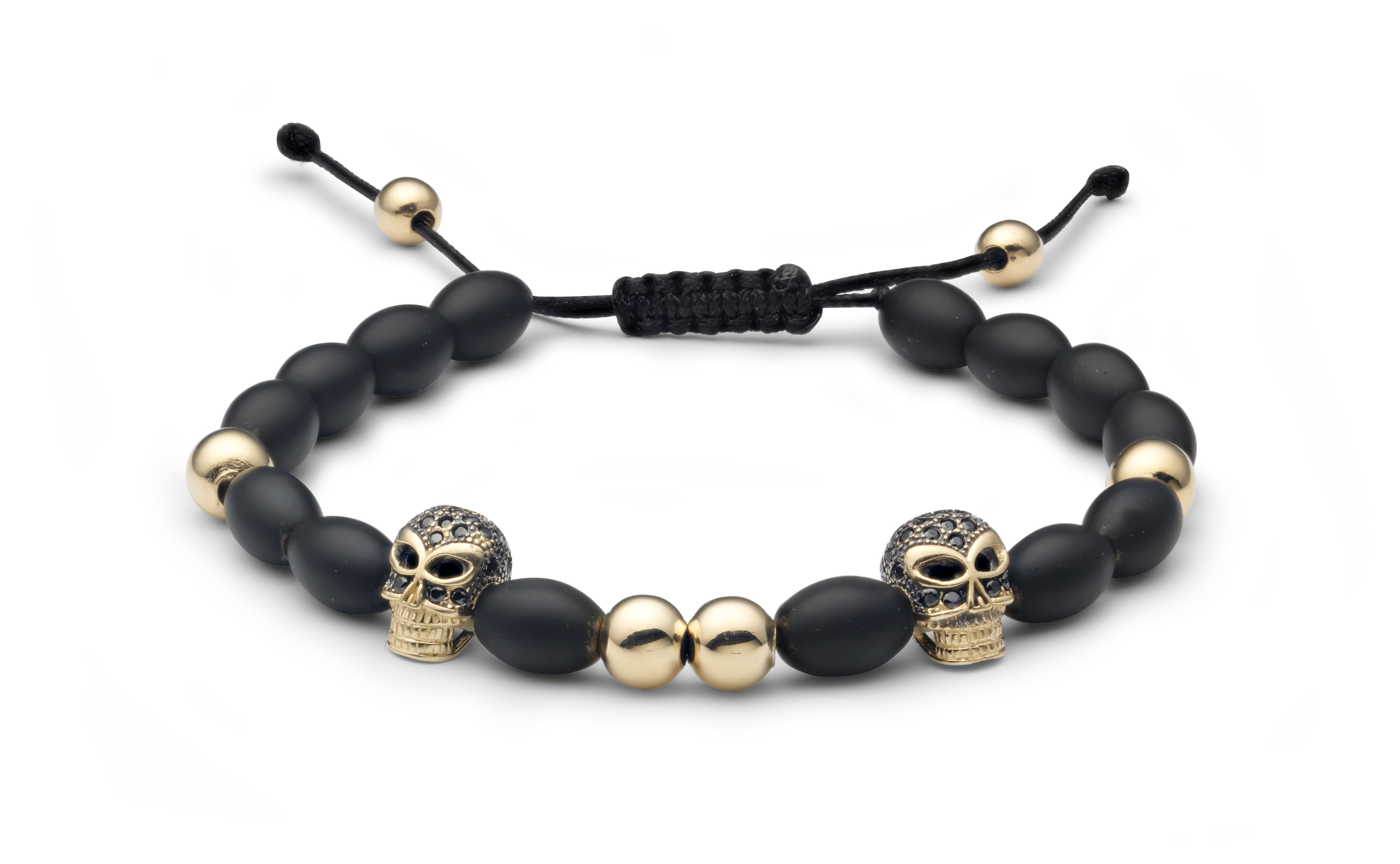 Frank Shepherd Arany karkötő ónixszal - Frank Shepherd